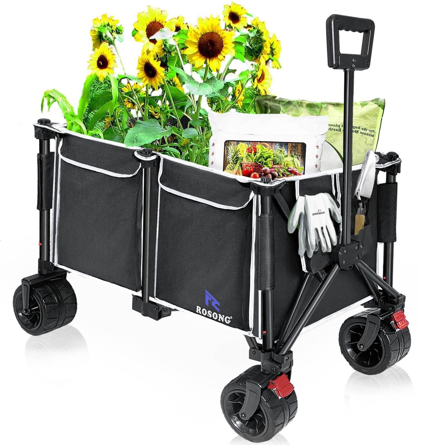 ROSONG Collapsible Wagon Cart Review | Honest Take